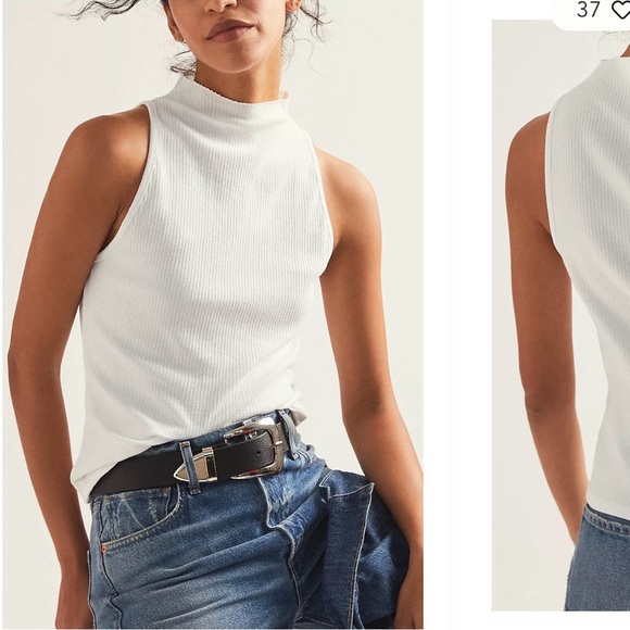 Maeve | Tops | Maeve By Anthropologie Sleeveless White Top | Poshmark